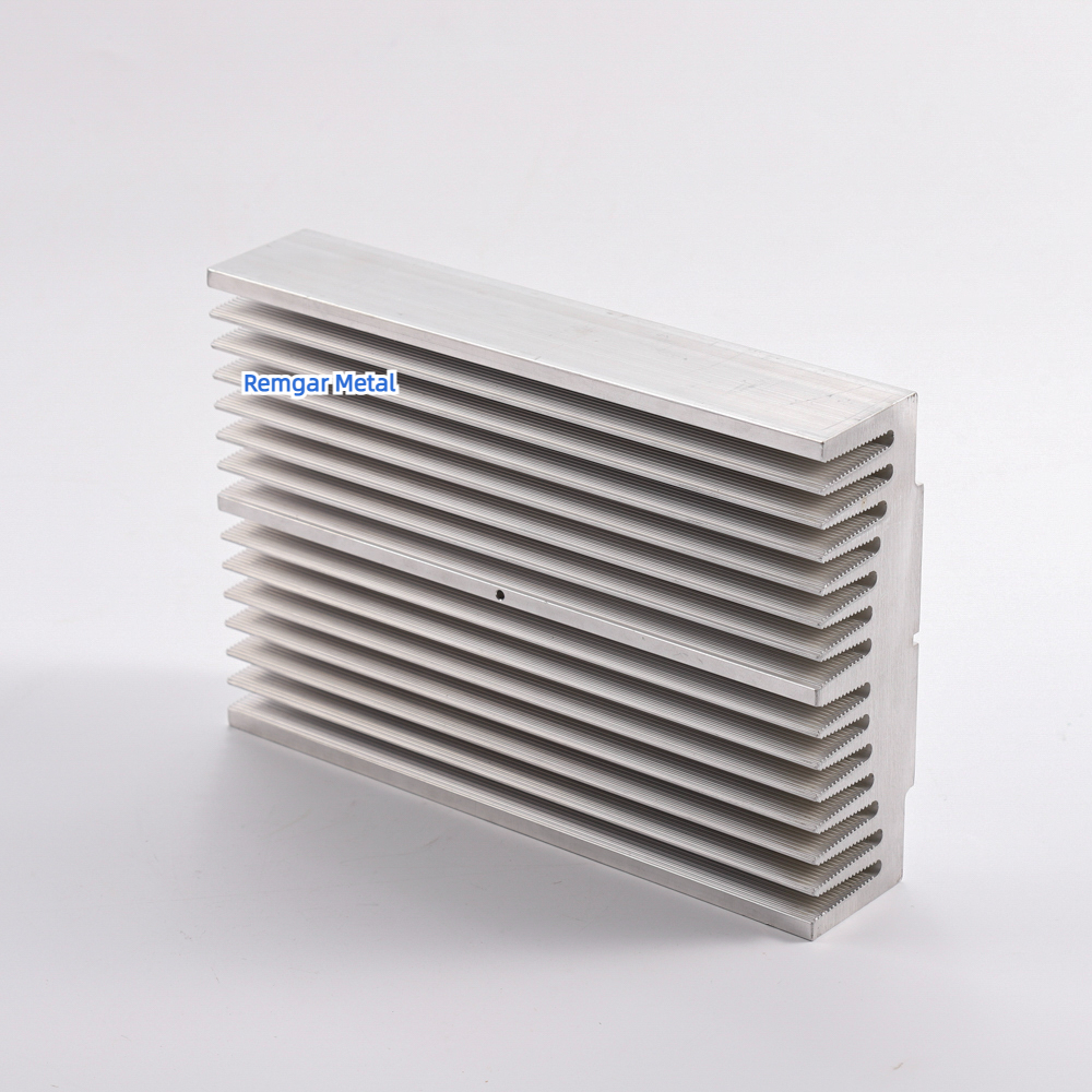 Custom Extruded Square Aluminum Heatsink, High Quality Custom Extruded ...