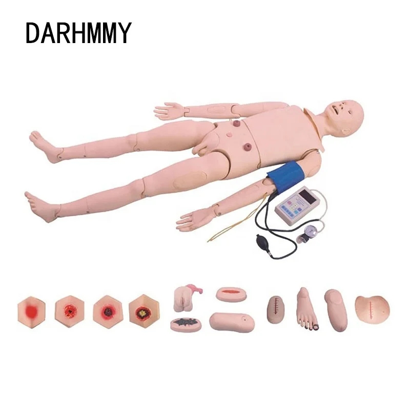 Darhmmy Full-featured Medical Nursing Manikin With Blood Pressure ...