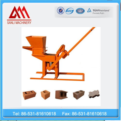 Low Cost To Build House Qmr2-40 Manual Brick Pressing Machine Soil ...