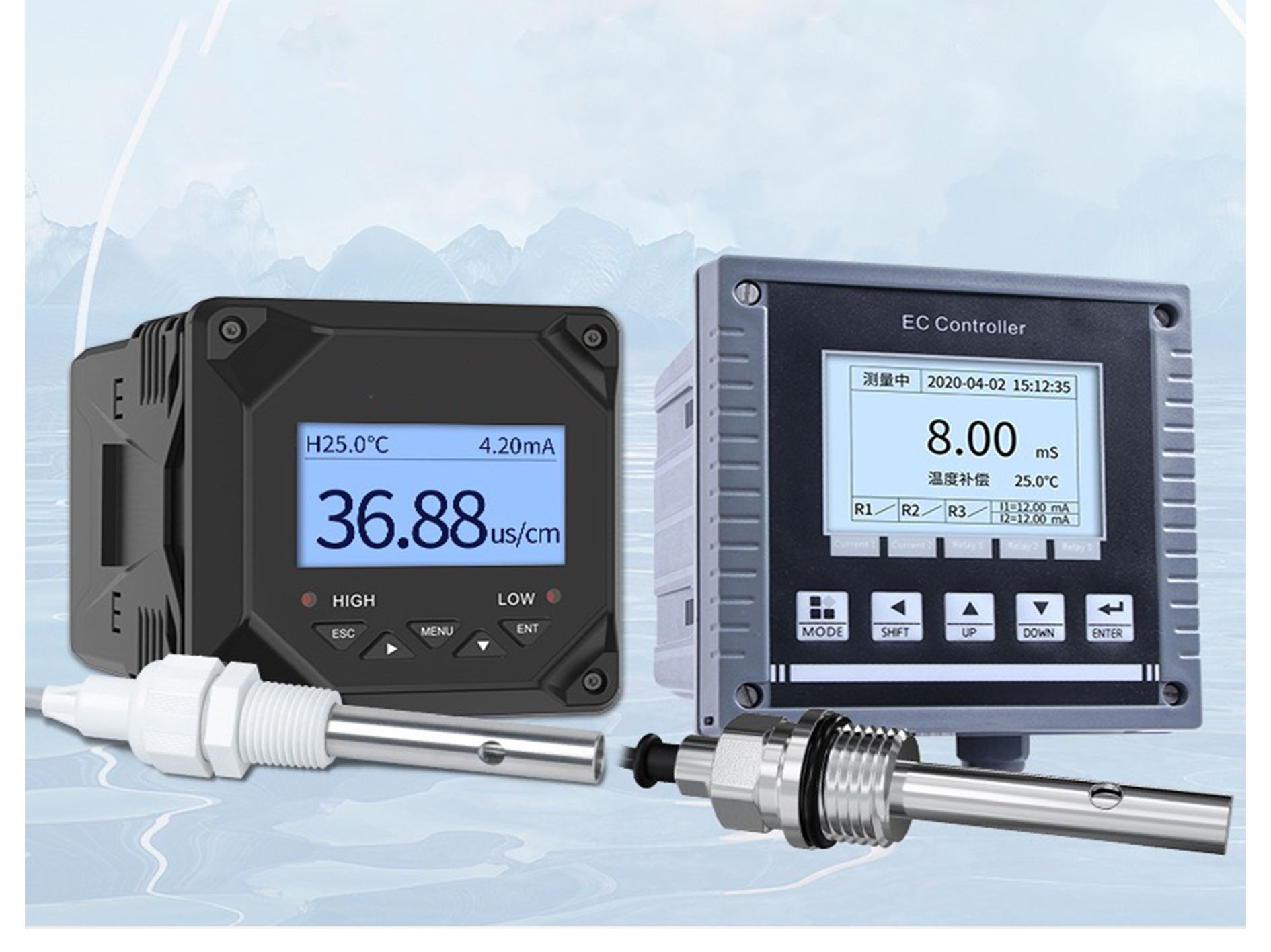 Rs485 Ec Controller: Conductivity Sensor And Tds Meter For Electrical ...
