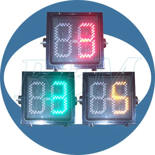 400mm Led Traffic Light Countdown Timer With Clear Lens, High Quality ...