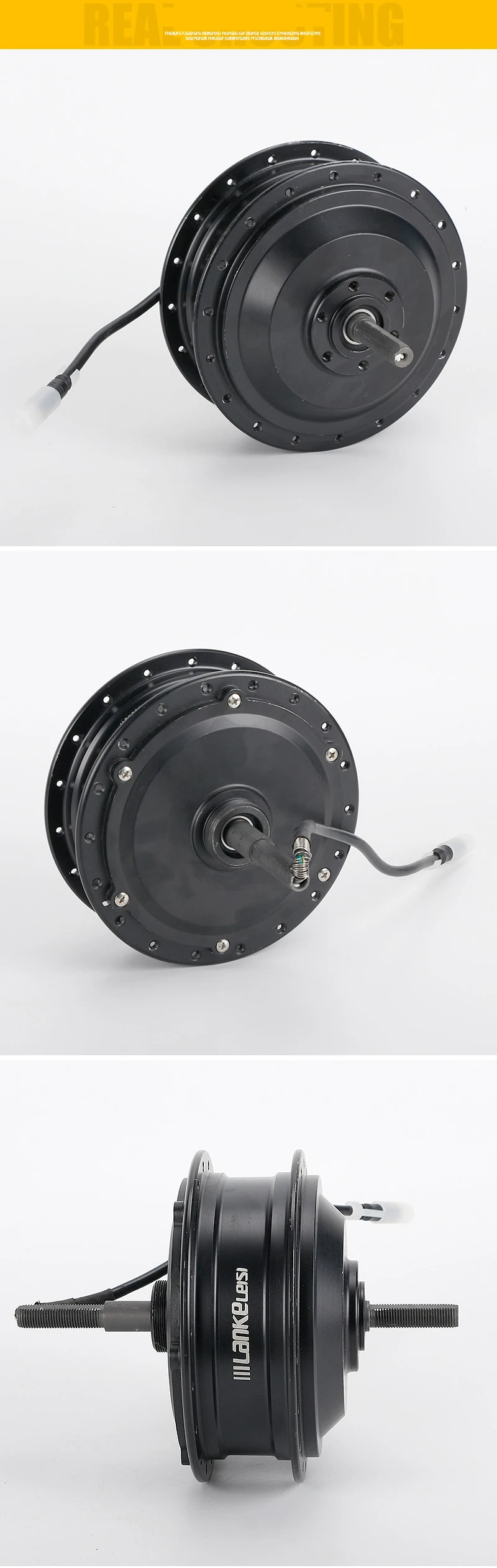 48v 500w Brushless Dc Motor For Mountain Bike Conversion With Disc ...