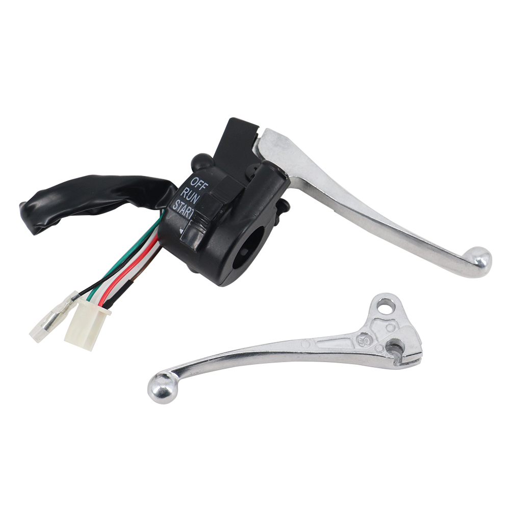 Throttle Housing, Start Kill Switch, And Brake Lever Assembly For ...