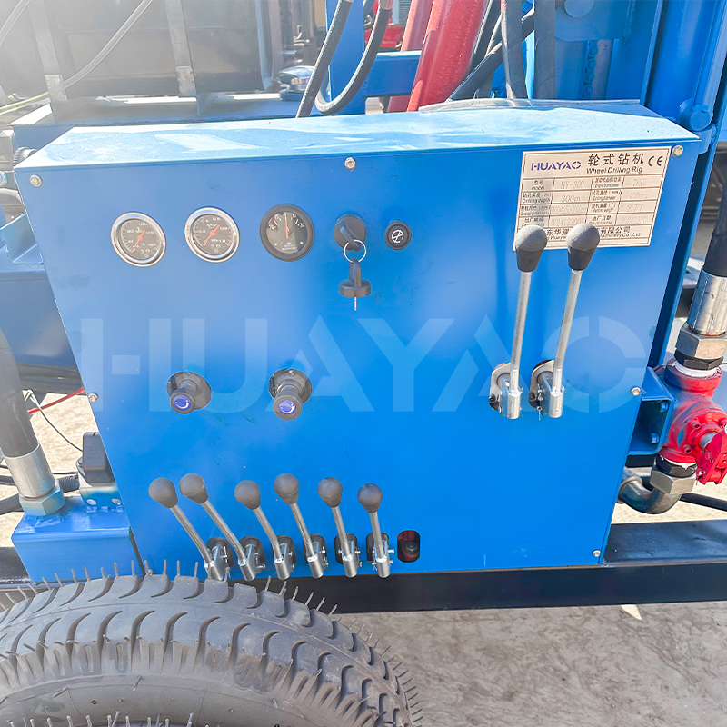 Huayao 300m Depth Water And Pneumatic Dual Purpose Drilling Rig, High ...