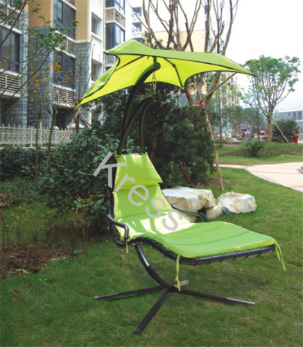 A Single Seat Kd Hanging Chaise Lounger Chair Helicopter Swing Chair ...