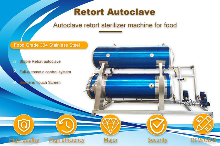Double Layer Water Bath Autoclave For Tea Leaves And Juice ...