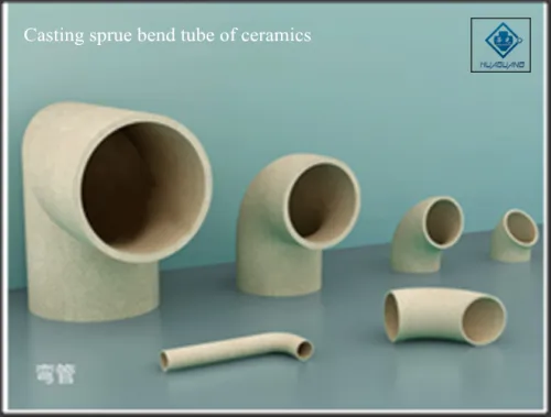 Casting Sprue Bend Tube Of Ceramics, High Quality Casting Sprue Bend ...