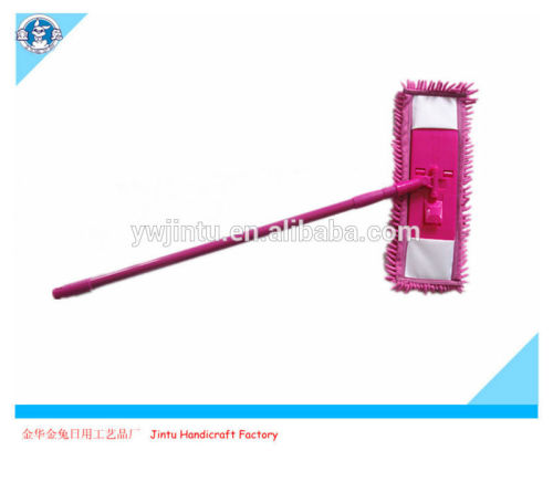 Telescopic Handle Plastic Microfiber Dust Mop Chenille Floor Mop, High ...