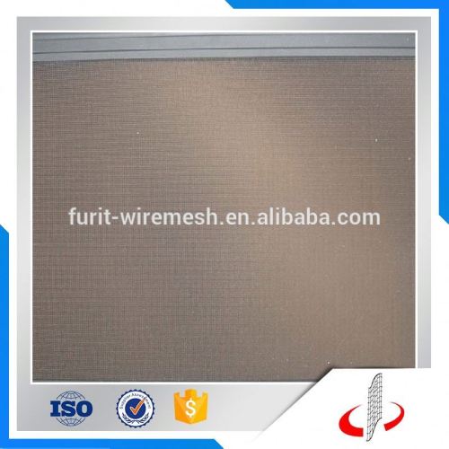 Black Powder Coated Screen Mesh, High Quality Black Powder Coated ...