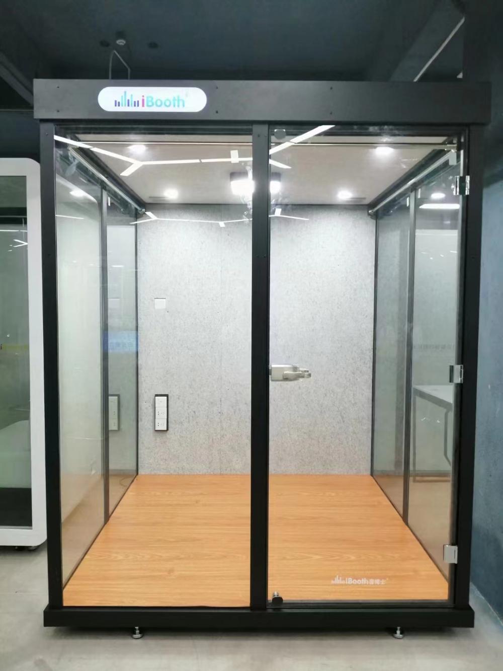 Soundproof Phone Booth Home Office Pod คุณภาพสูง Soundproof Phone Booth ...