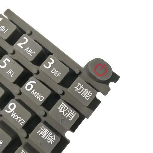 Designed Oem Keycap Membrane Rubber Push Button Switches, High Quality ...