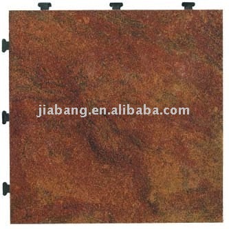 Interlocking Ceramic Outdoor Flooring Tile With Pe Base-b031, High ...