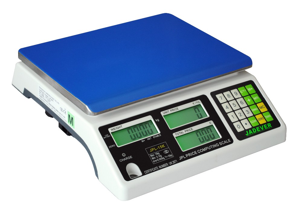 Jpl-3k/0.1g Oiml Approved Digital Weighing Balance Scale For Vegetables ...