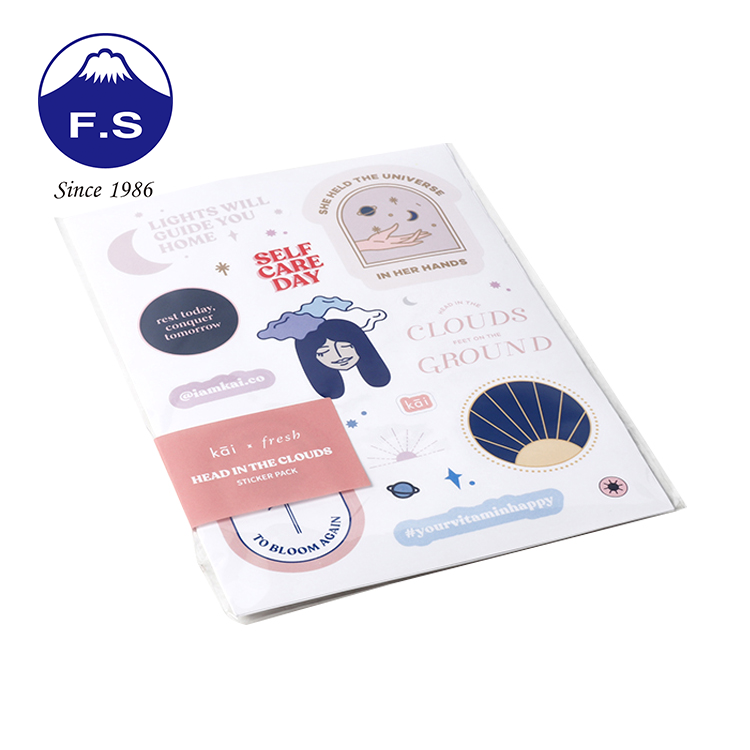 Wholesale Custom Glossy Lamination Book Sticker Sticker คุณภาพสูง ...