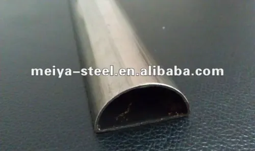 304 Stainless Steel Semicircular Pipe,tube En Acier Inoxydable 35x1.5mm ...