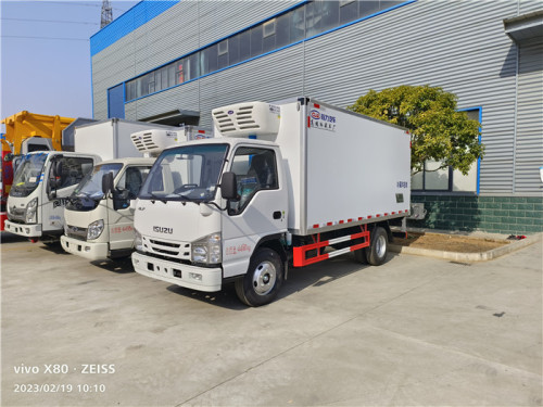 2ton Isuzu Medical Waste Freezer Van Truck, Bossgoo.com의 고품질 2ton Isuzu ...