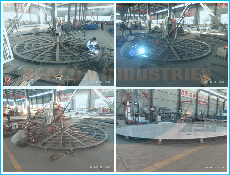 360 Degree Car Revolving Platform For 4s Service Stations, High Quality ...