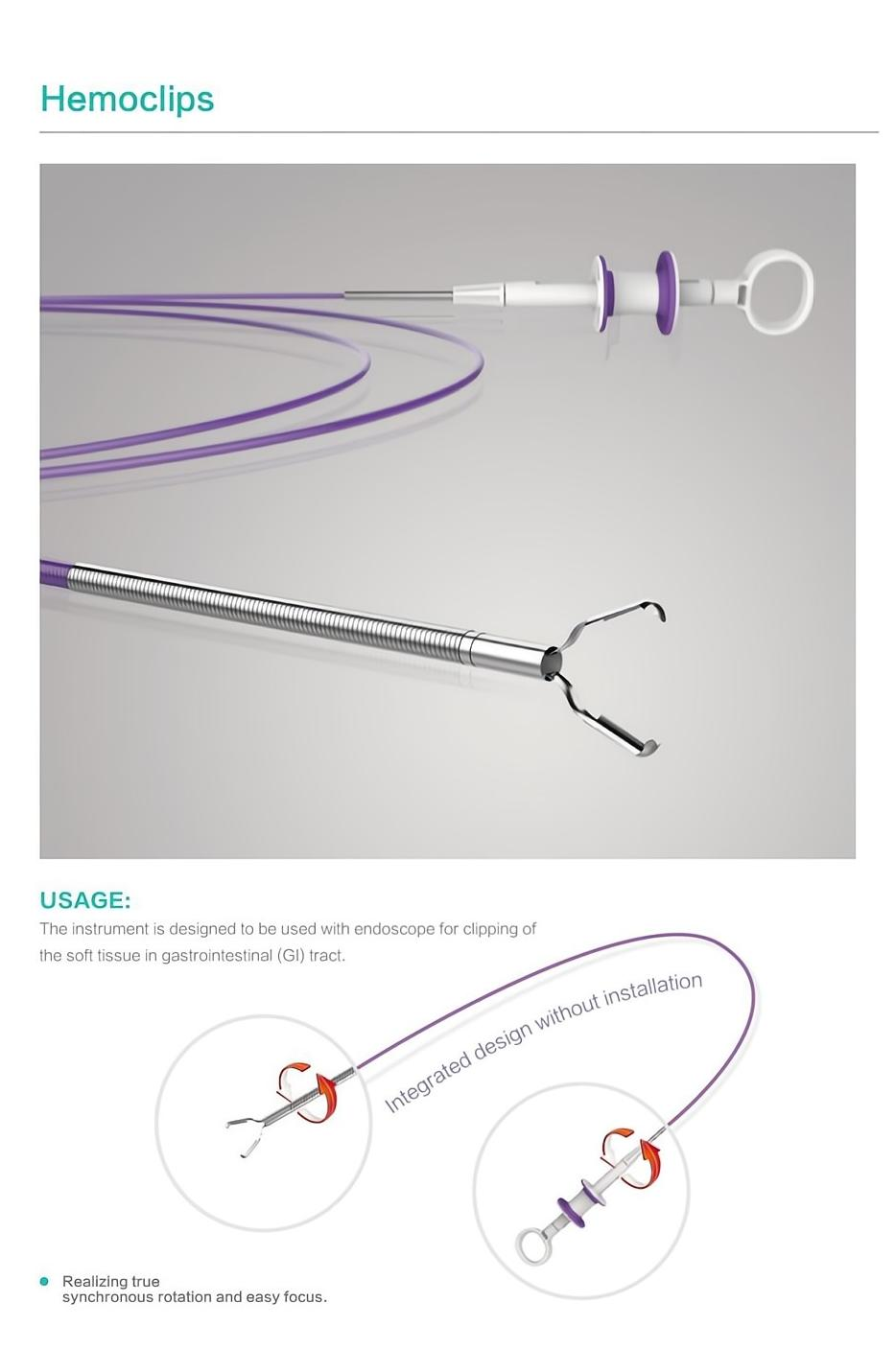 Disposable Hemoclip Endoscopy Devices For Improved Colonoscopy ...
