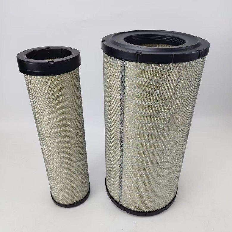 Doosan Excavator Air Filter 474-00040 474-00039 คุณภาพสูง Doosan ...