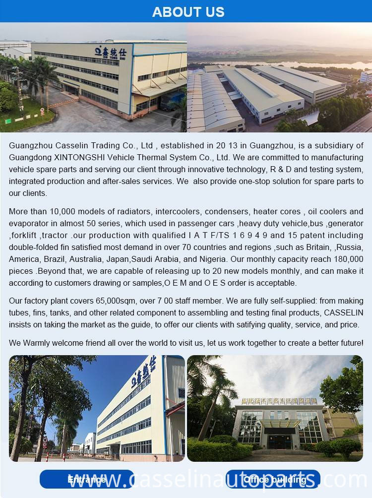 Aluminum radiator for TOYOTA CORLLA OEM 16410-22180 China Manufacturer