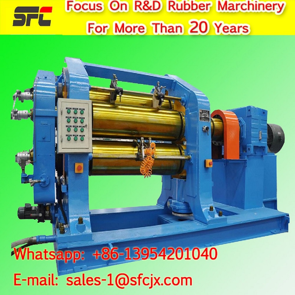Rubber Sheet Calendering Machine / Calender Roll Mill, High Quality ...