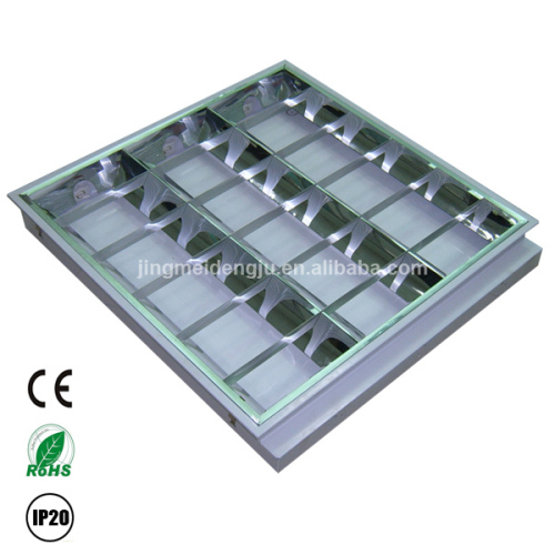 T8 Fluorescent Grille Recessed Luminaire, High Quality T8 Fluorescent ...
