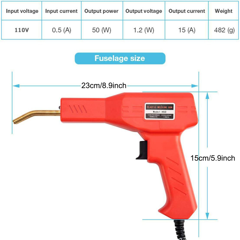Hot Stapler Plastic Welding Machine: Bumper Repair Tool - Hot Melt ...