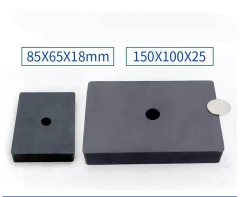 Ferrite Magnet Rectangle Block Ceramic Material, High Quality Ferrite ...
