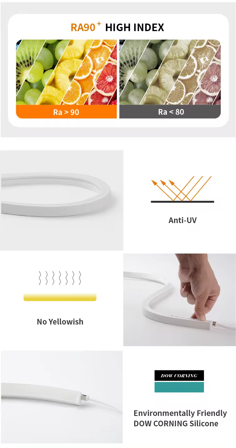 Seamless Splicing, Waterproof, And Flexible 3d Led Neon Strip Lights ...
