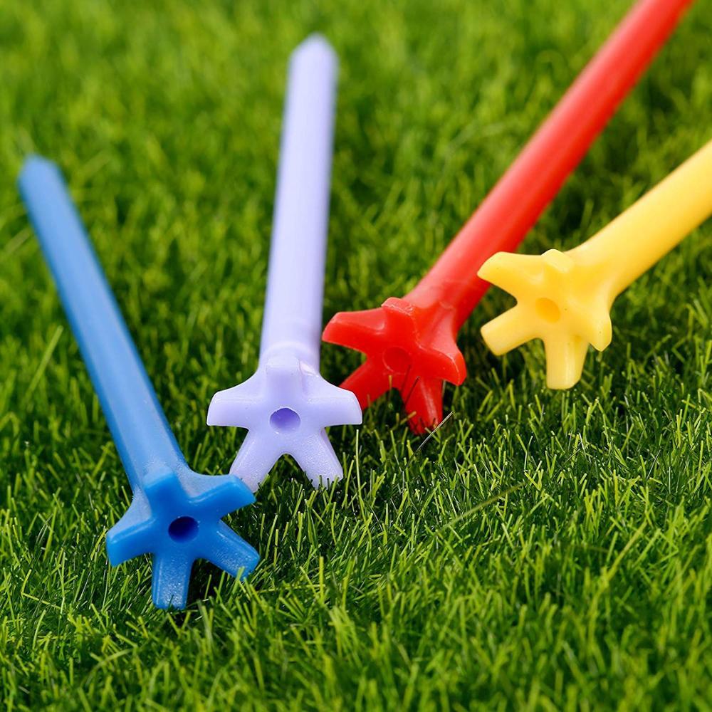5-prong Plastic Durable Multicolor Golf Tees, High Quality 5-prong Plastic Durable Multicolor ...