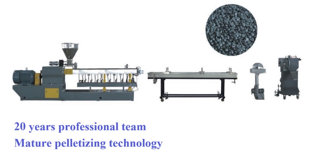 Pvc Pp Pe Hdpe Pelletizing Granulating Machine - Sj65 Factory, High ...