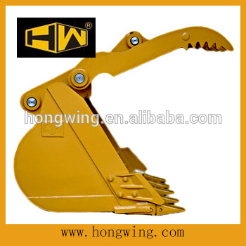 Excavator Grab/excavator Bucket/plastic Excavator Bucket/thumb Bucket ...