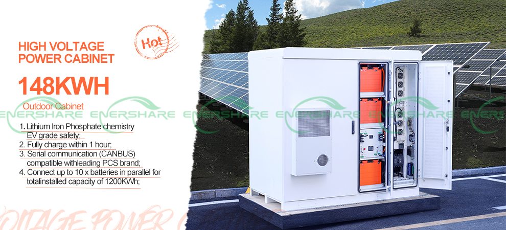 High voltage energy storage battery 60-168KWh Industrial and commercial ...