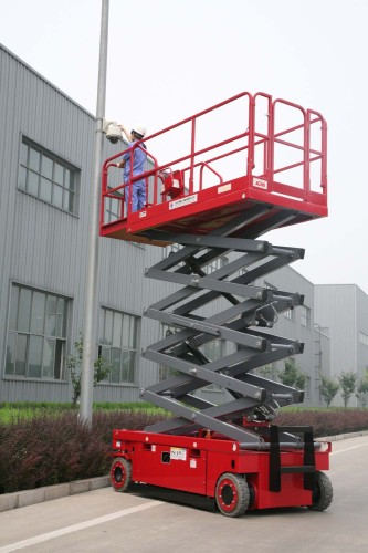 Electric Self-propelled Scissor Lift Load, High Quality Electric Self ...