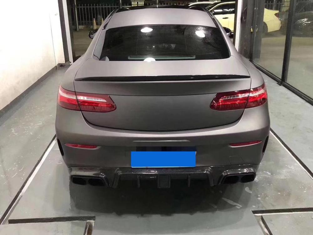Carbon Fiber Rear Spoiler Wing For Mercedes-benz E-class E250 E300 E400 ...