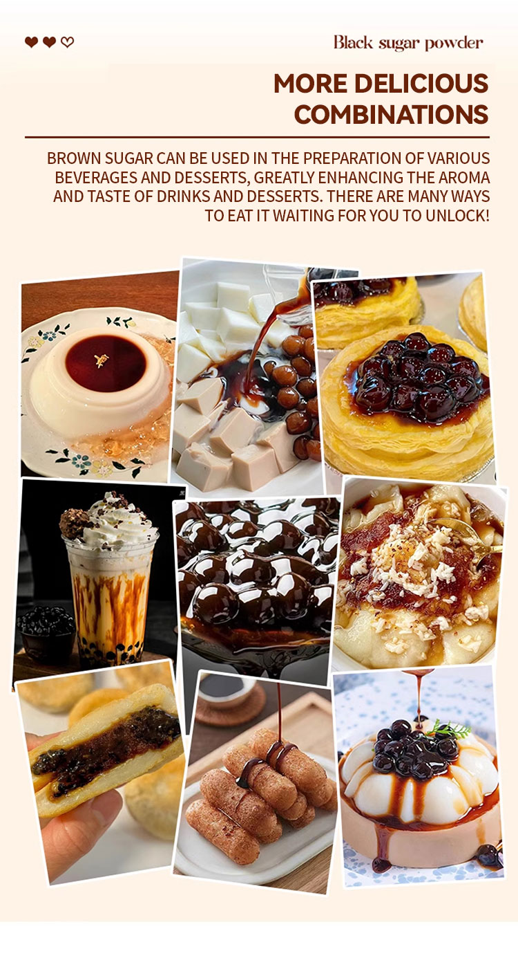 Taiwan Brown Sugar Pearl Milk Tea Powder, High Quality Taiwan Brown ...