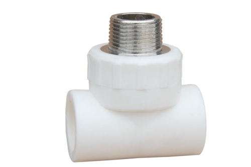 Hign Pressure Resistance Polypropylene Male Thread Tee Pp-r Pipe ...