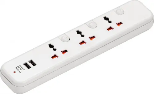4 Way Universal Extension Socket With Usb, High Quality 4 Way Universal ...