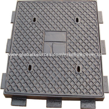 Sanitary Sewer Manhole Cover With Frame, High Quality Sanitary Sewer ...
