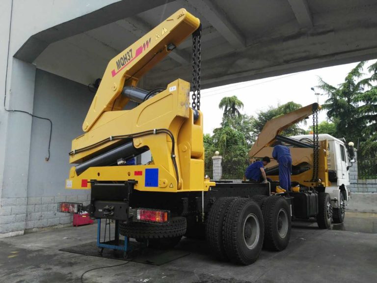 40ft Self Side Loader Container Trailer: Sideloaders And Self Loading ...