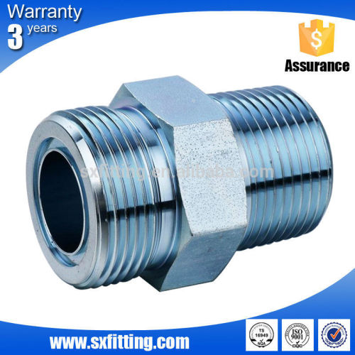 Hydraulic Orfs To Npt Coupling Nipple, High Quality Hydraulic Orfs To ...