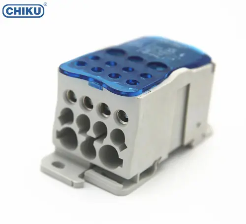 80a Unipolar Modular Panel Power Distribution Terminal Block, High ...