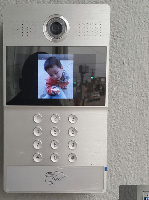 Tcp/ip Video Door Phone Apartments Video Intercom System, High Quality Tcp/ip Video Door Phone ...