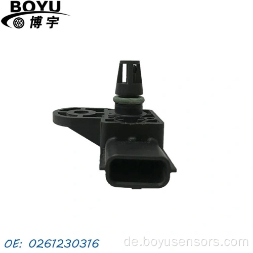 China NEU Krümmer-Absolutdrucksensor OEM 0261230316 Hersteller