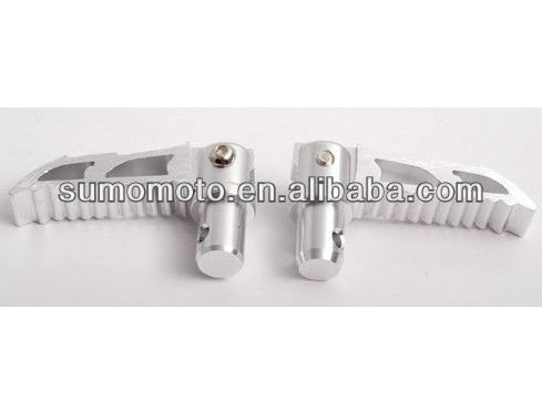 Aluminum Race Footpeg Spring Loaded Foldable Foot Pegs Rests Dirt Bike ...