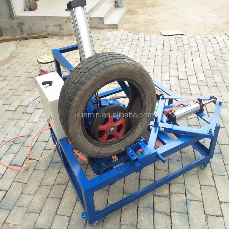 Economical Waste Tire Strip And Block Cutting Machine, High Quality ...