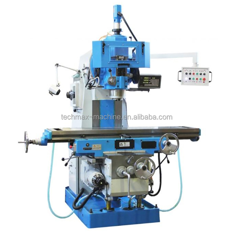 China Vm32 Manual Turret Vertical Lifting Table Lathe Bench Universal ...