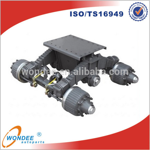 Drum Tandem Bogie For Trailer, High Quality Drum Tandem Bogie For ...