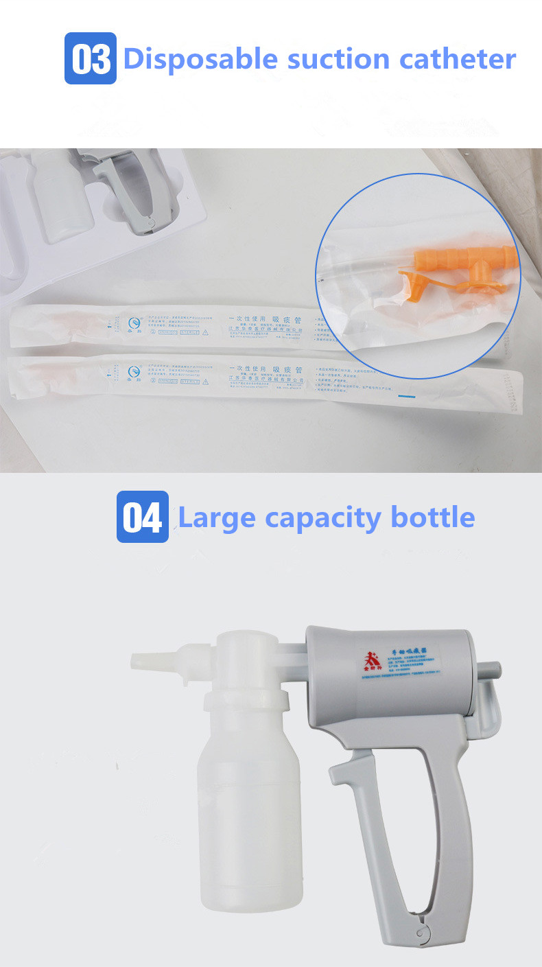 Manual Suction Unit For Sputum Suction Devices, High Quality Manual ...