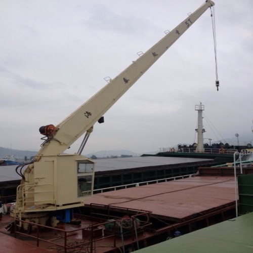 Hydraulic Motor Driven Marine Dock Crane, High Quality Hydraulic Motor Driven Marine Dock Crane ...